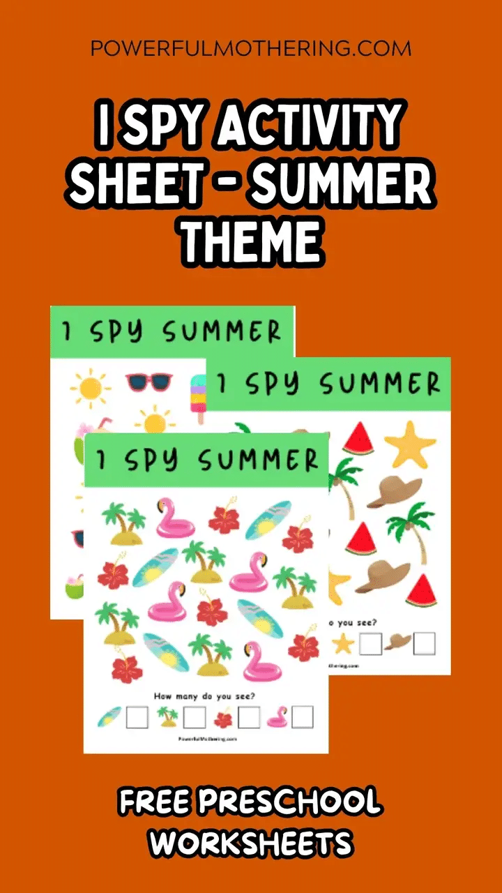 I Spy Summer Activity | Free Homeschool Deals