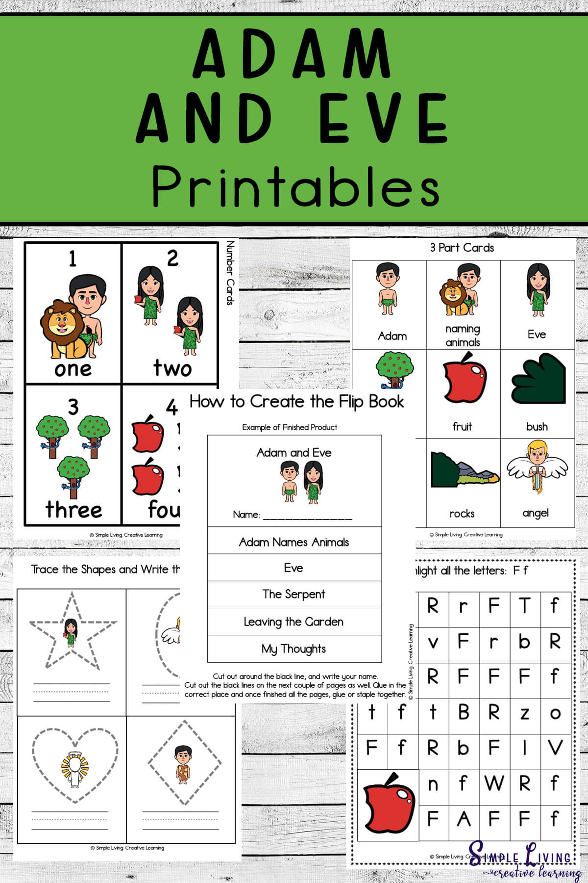 FREE Adam and Eve Printables | Free Homeschool Deals