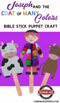 Joseph and the Coat of Many Colors CRAFT TEMPLATE | Free Homeschool Deals