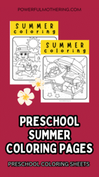 Summer Coloring Pages for Preschoolers | Free Homeschool Deals