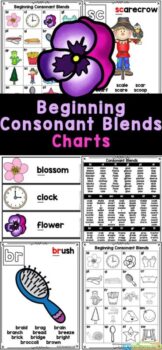 Free Beginning Consonants Blends Worksheets | Free Homeschool Deals