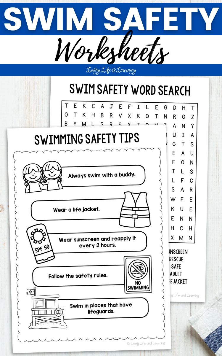 Water Safety Worksheets PAW Patrol Water Safety Activity Sheets