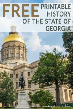 FREE Printable History of the State of Georgia | Free Homeschool Deals