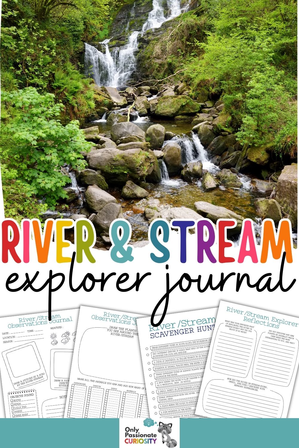 Explore Rivers and Streams Nature Journal | Free Homeschool Deals
