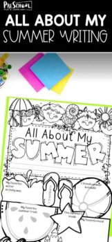 About My Summer Graphic Organizer Printable | Free Homeschool Deals