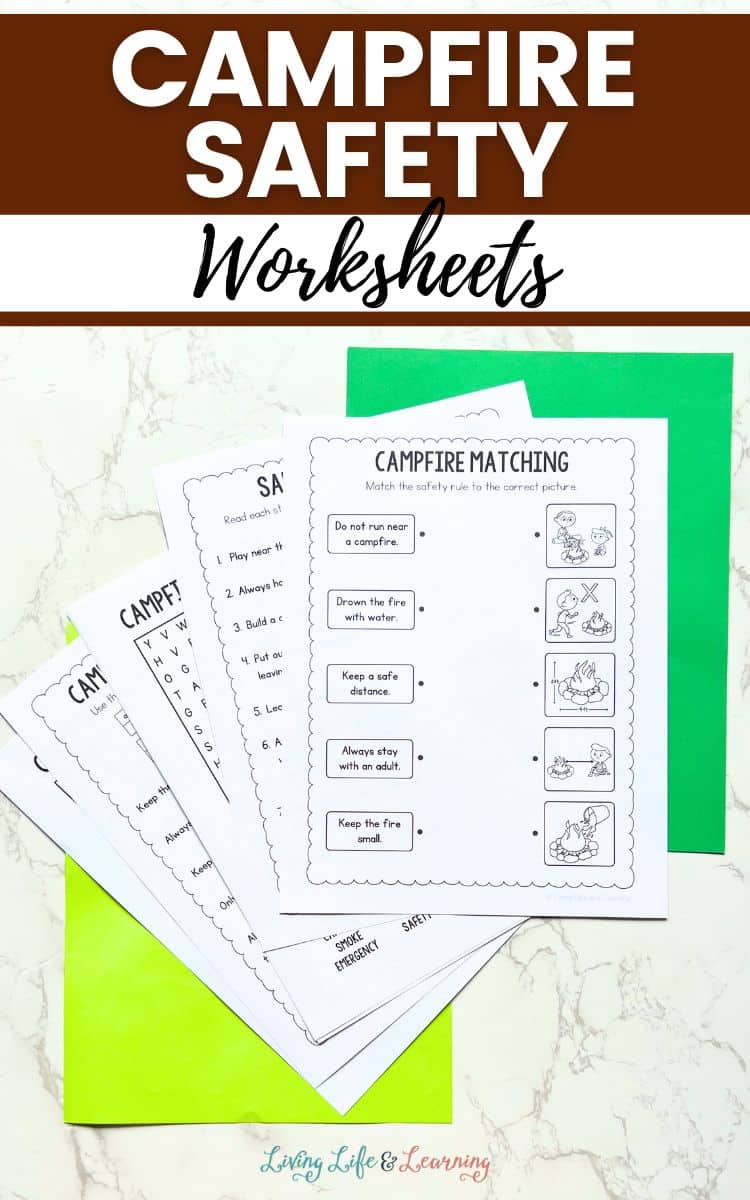 Free Campfire Fun Safety Printables | Free Homeschool Deals