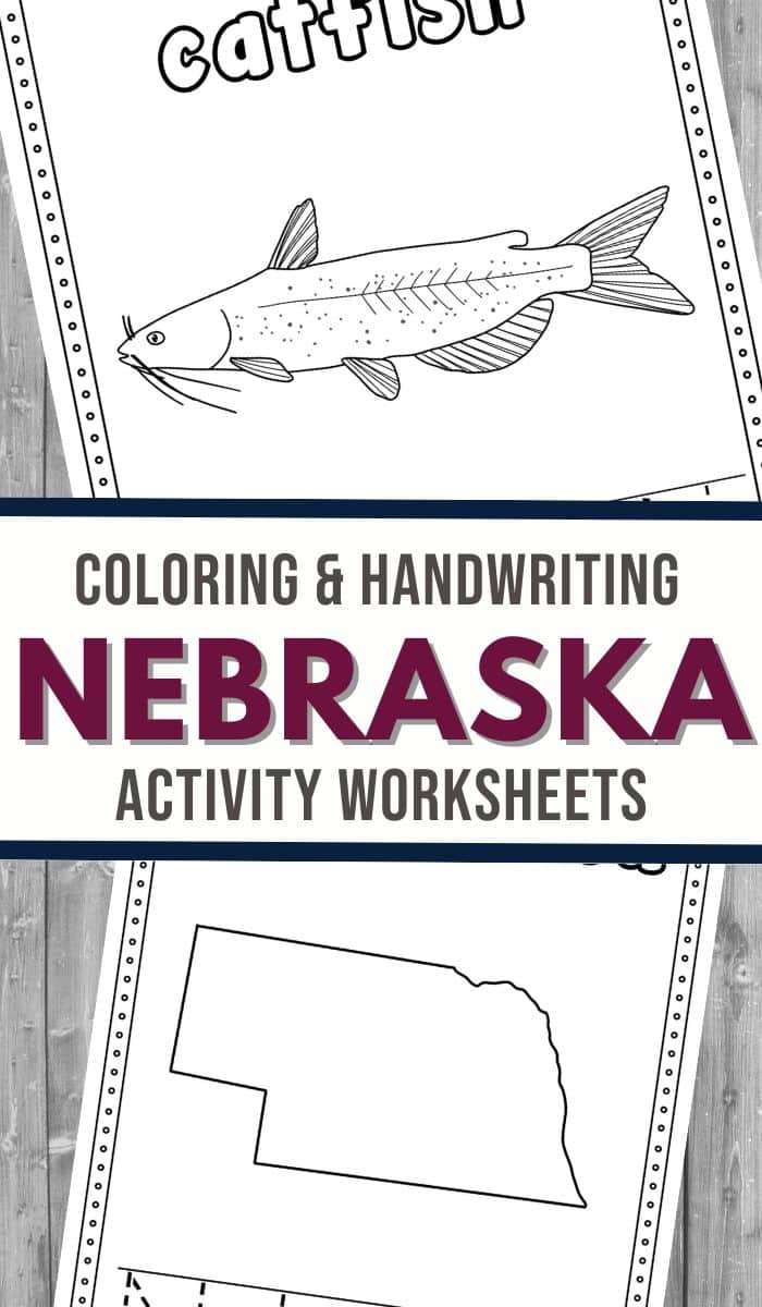 Nebraska State Handwriting & Coloring Pack | Free Homeschool Deals