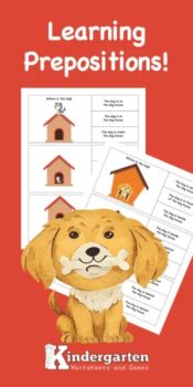 Prepositions Dog in the Dog House Activity | Free Homeschool Deals