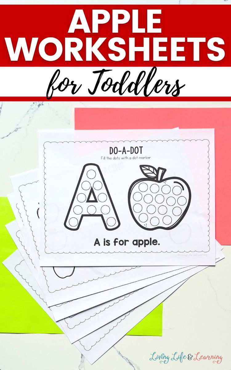 Preschool Apple Activity Printables | Free Homeschool Deals
