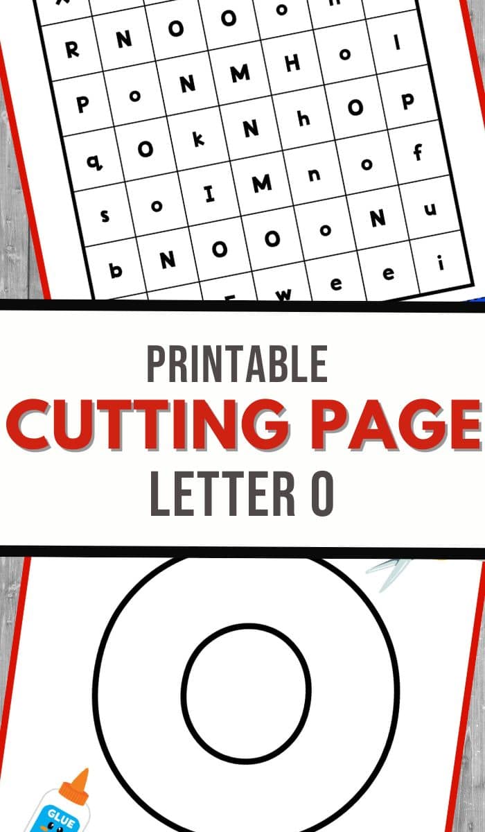 Letter O Scissor Cutting Practice Printables | Free Homeschool Deals
