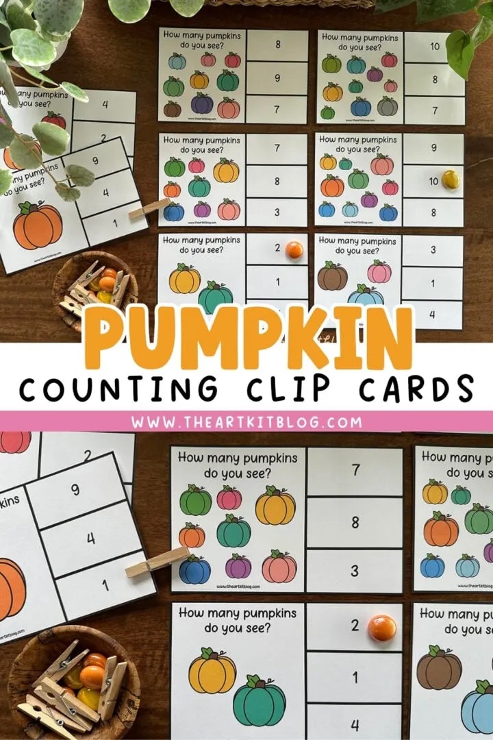 Fall Pumpkin Number Counting Activity | Free Homeschool Deals
