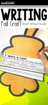 Fall Leaf Writing Activity and Craft Printable | Free Homeschool Deals