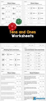 Ones Place and Tens Place Math Worksheets | Free Homeschool Deals