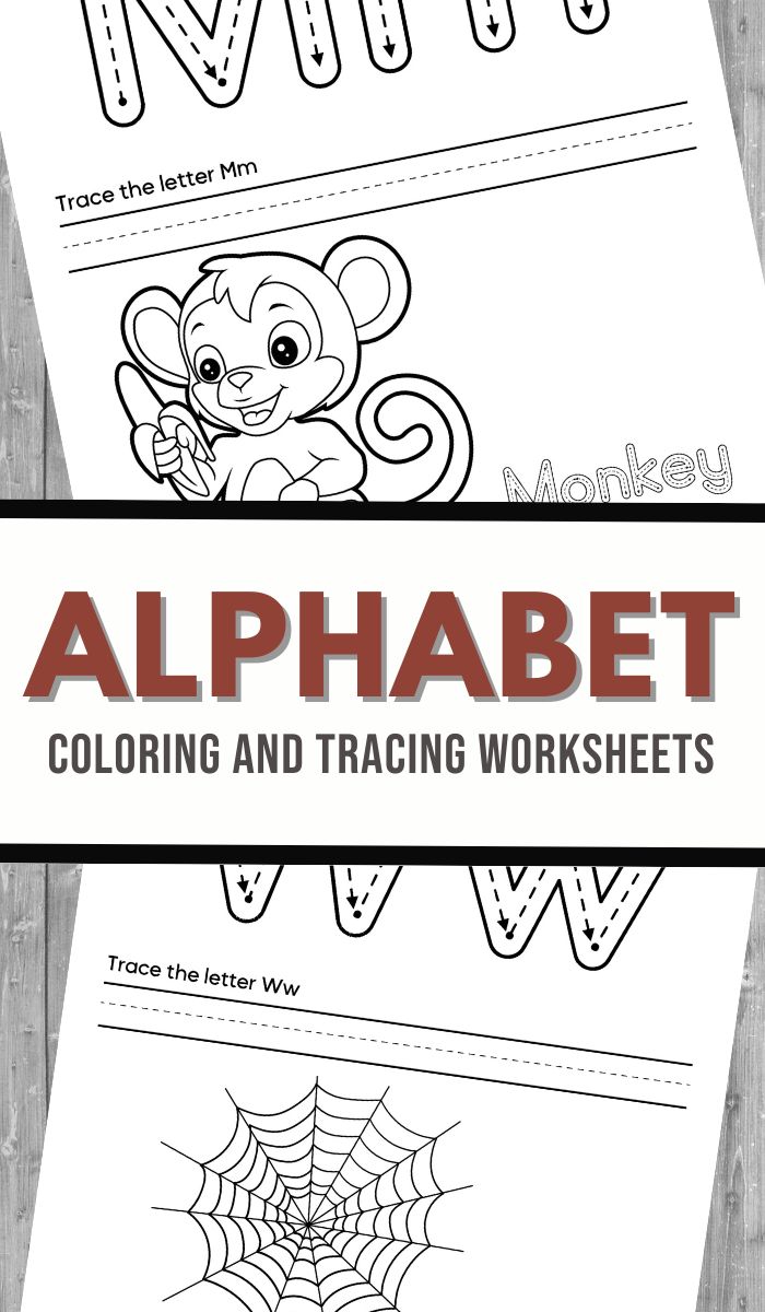 Alphabet Trace and Color Printables | Free Homeschool Deals
