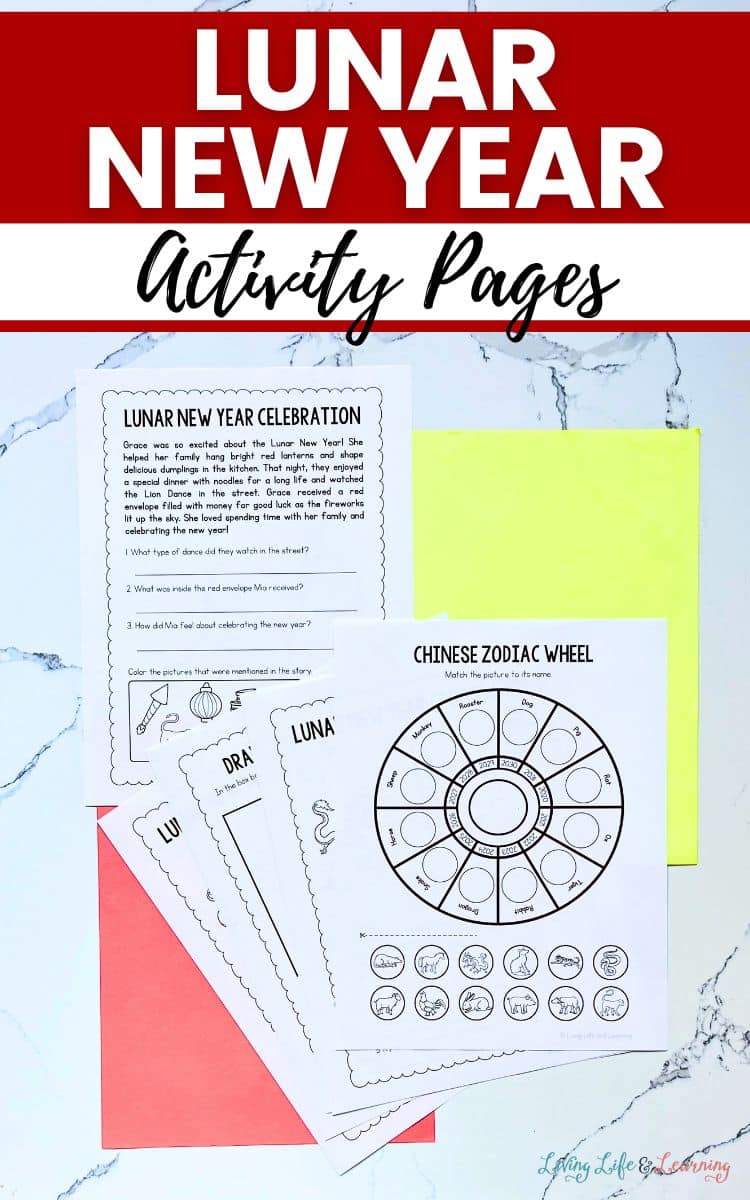 Chinese New Year Printable Activity Pages | Free Homeschool Deals