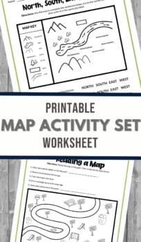 Map Reading Printable Pack | Free Homeschool Deals