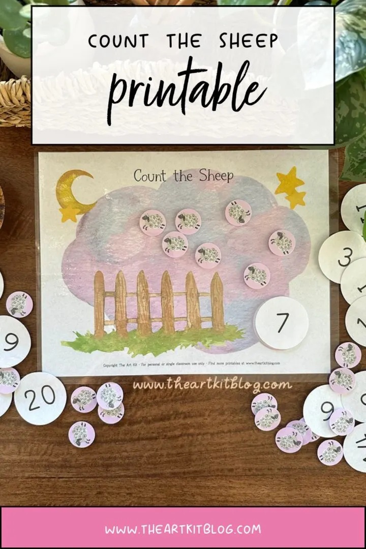 Bedtime Sheep Counting Number Activity | Free Homeschool Deals