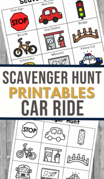 Road Trip Scavenger Hunt Activity Sheet | Free Homeschool Deals