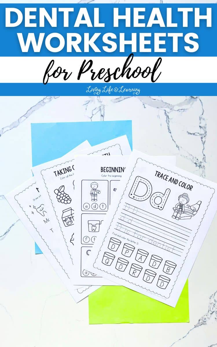 Preschool Oral Hygiene Activities Printables | Free Homeschool Deals