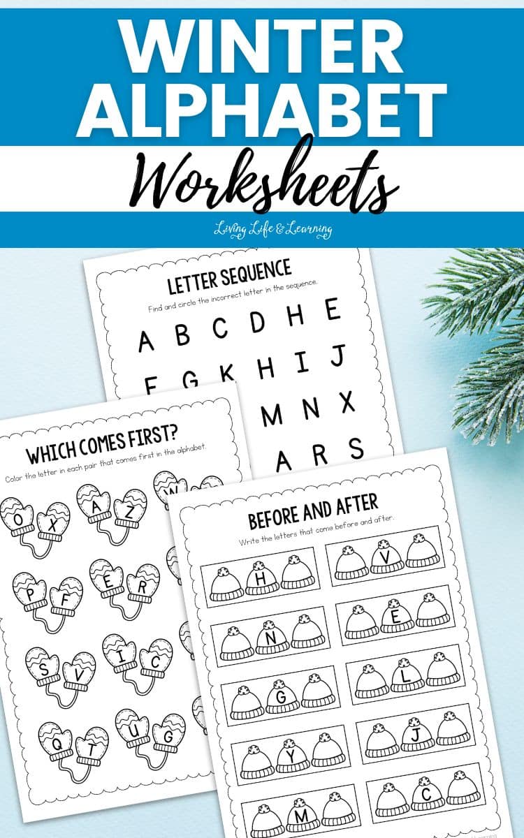 Winter Letter Sequence Printables | Free Homeschool Deals