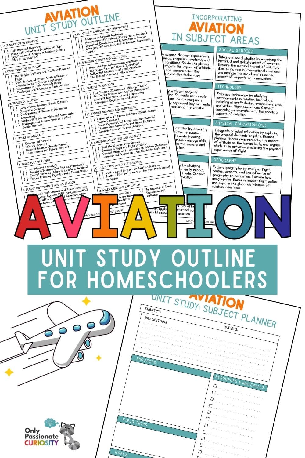 DIY Make Your Own Aviation Unit Study | Free Homeschool Deals
