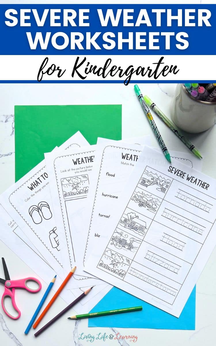 Severe Weather Worksheet