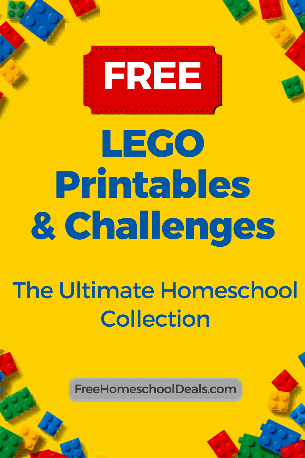 FREE LEGO Printables & Challenges — The Ultimate Homeschool Collection